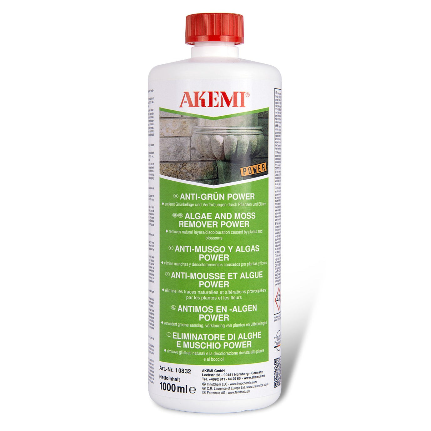 Algae + Moss Remover Power - 1 Liter — Atlas Preservation