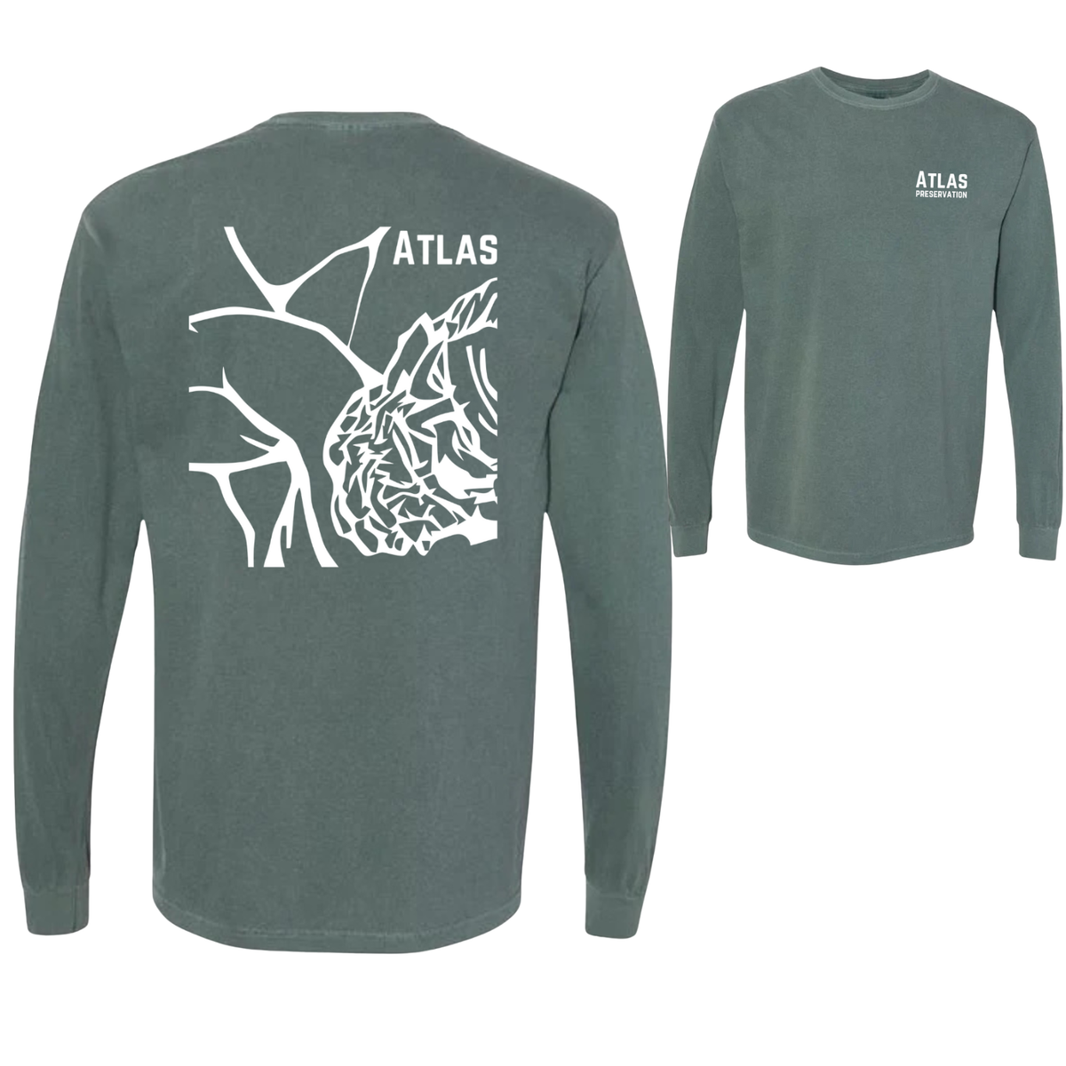 Atlas Blue Spruce Long Sleeve — Atlas Preservation