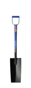 26″ D-Handled Steel Spade 15" Straight Bottom — Atlas Preservation