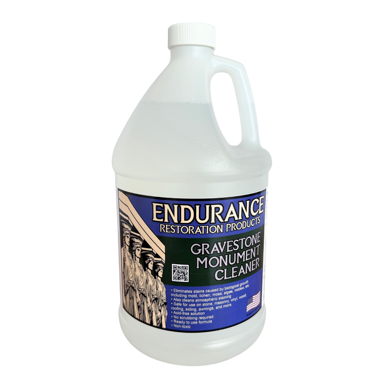 Endurance Gravestone & Monument Cleaner - 1 Gallon — Atlas Preservation