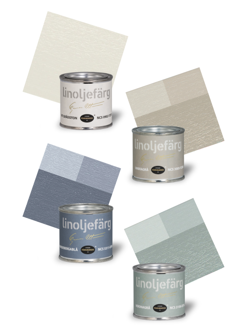Farmhouse Linseed Oil Paint - Sample Set — Atlas Preservation