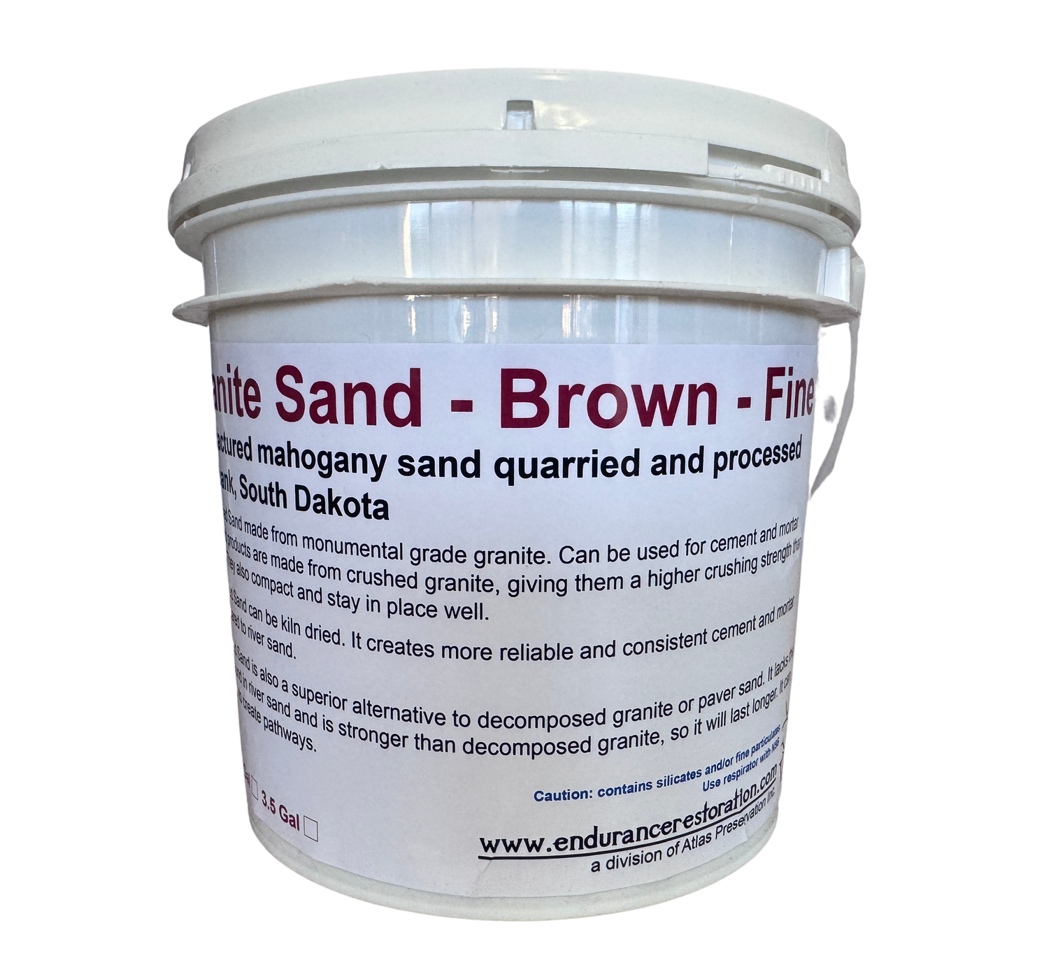 Granite Sand - Brown - Fine — Atlas Preservation