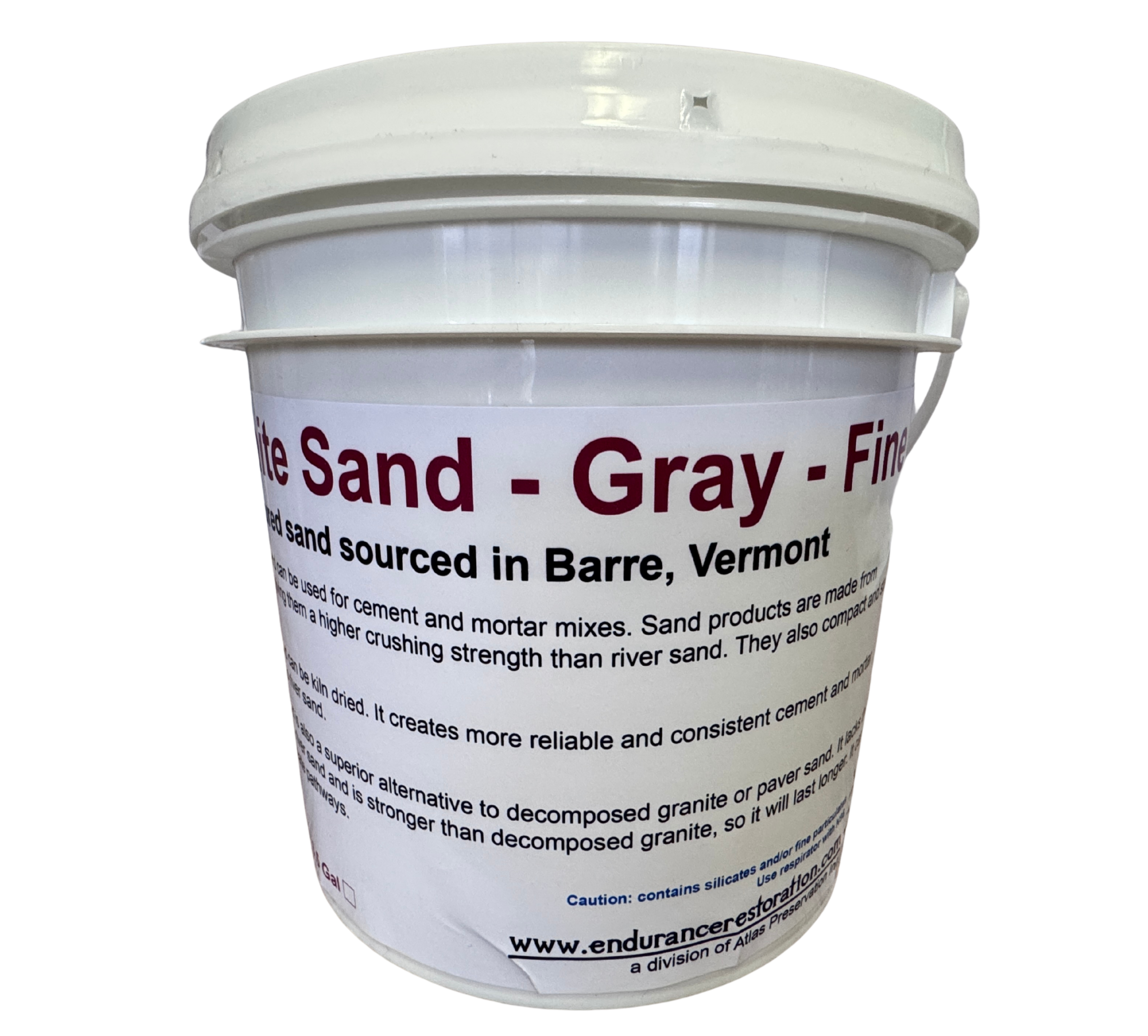 Granite Sand - Gray - Fine — Atlas Preservation