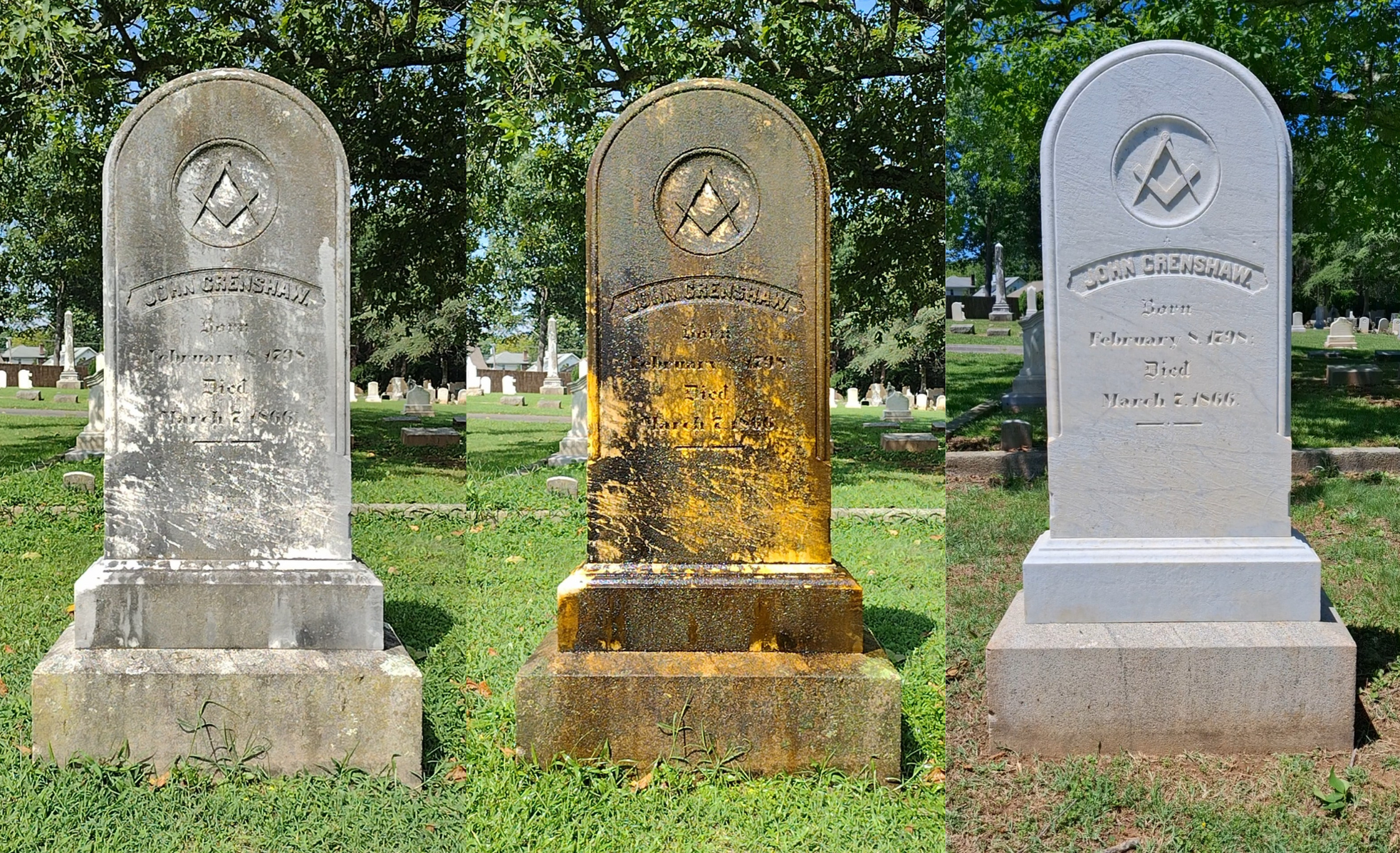 Endurance Gravestone & Monument Cleaner — Atlas Preservation
