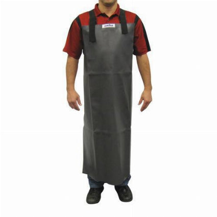 Heavy Duty Gray Apron Most Comfortable Apron — Atlas Preservation