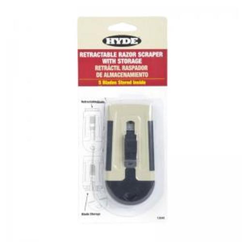 Retractable Razor Scraper w/ Blade Storage — Atlas Preservation