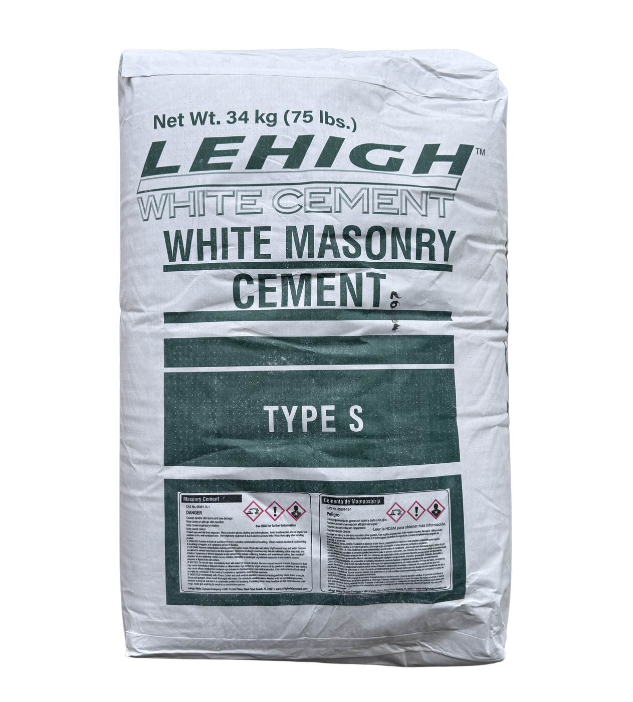 Lehigh White Masonry Cement — Atlas Preservation