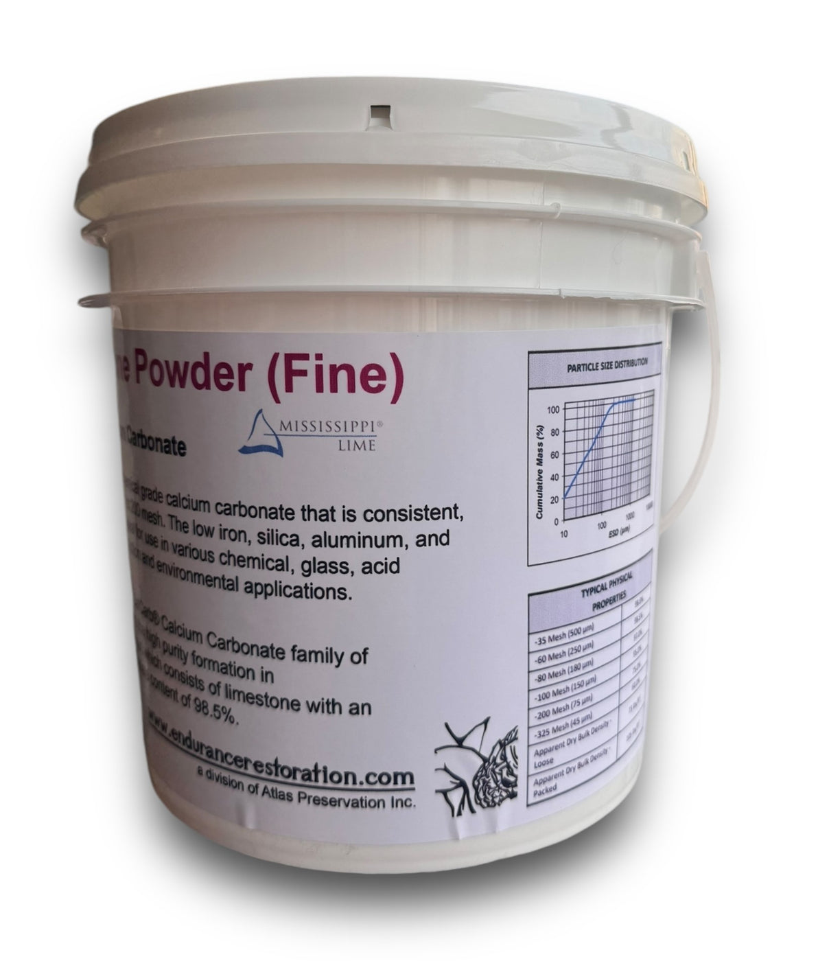 Limestone Powder - Fine — Atlas Preservation