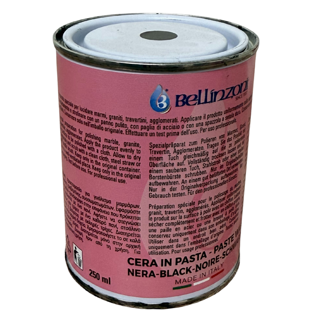 Black Polishing Paste Wax - For Marble & Granite — Atlas Preservation