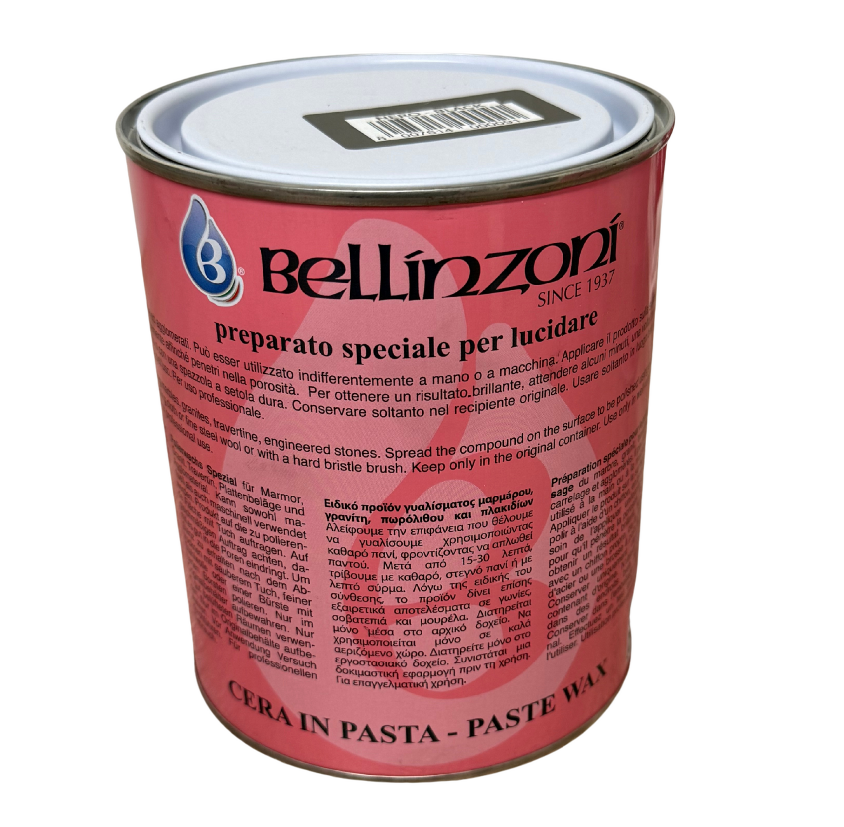 Black Polishing Paste Wax - For Marble & Granite — Atlas Preservation