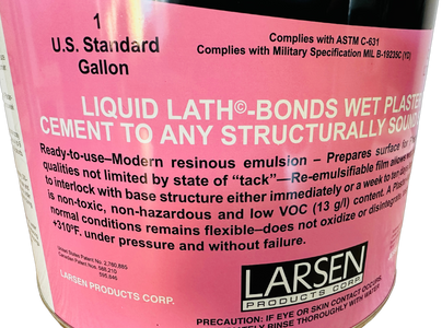 Plaster-Weld - Bonds new plaster — Atlas Preservation