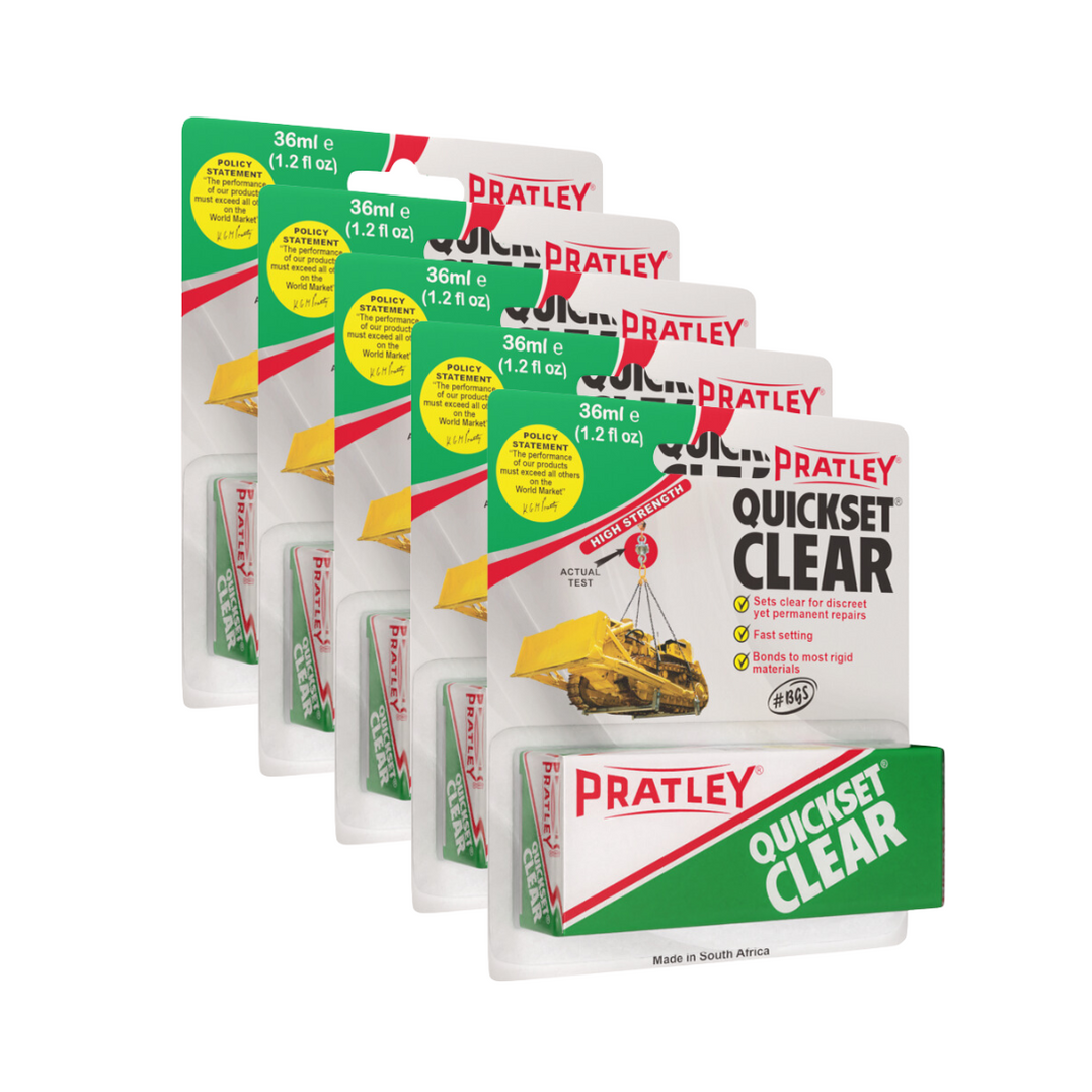 Pratley Quickset Clear Epoxy — Atlas Preservation