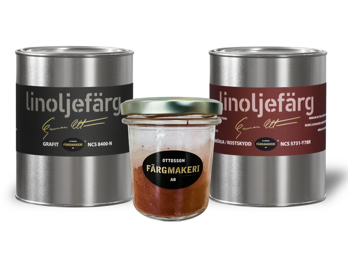 Swedish Linseed Oil Paint - For Rust Protection — Atlas Preservation