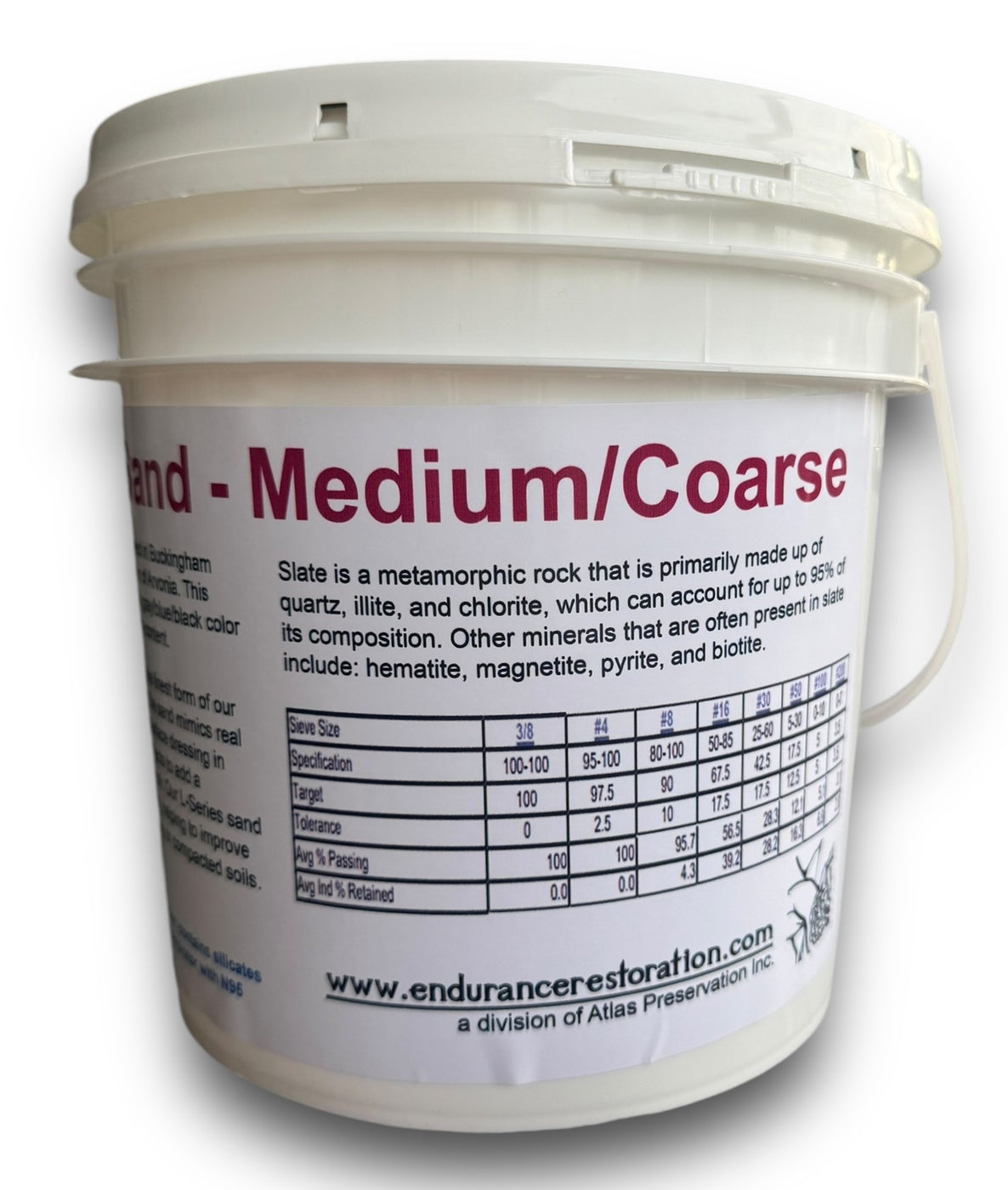 Slate Powder - Fine — Atlas Preservation