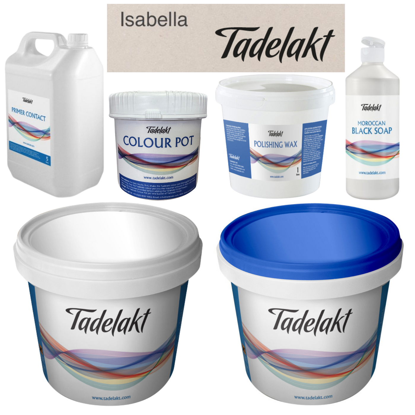 Tadelakt Moroccan Plaster Finish COMBO Set — Atlas Preservation