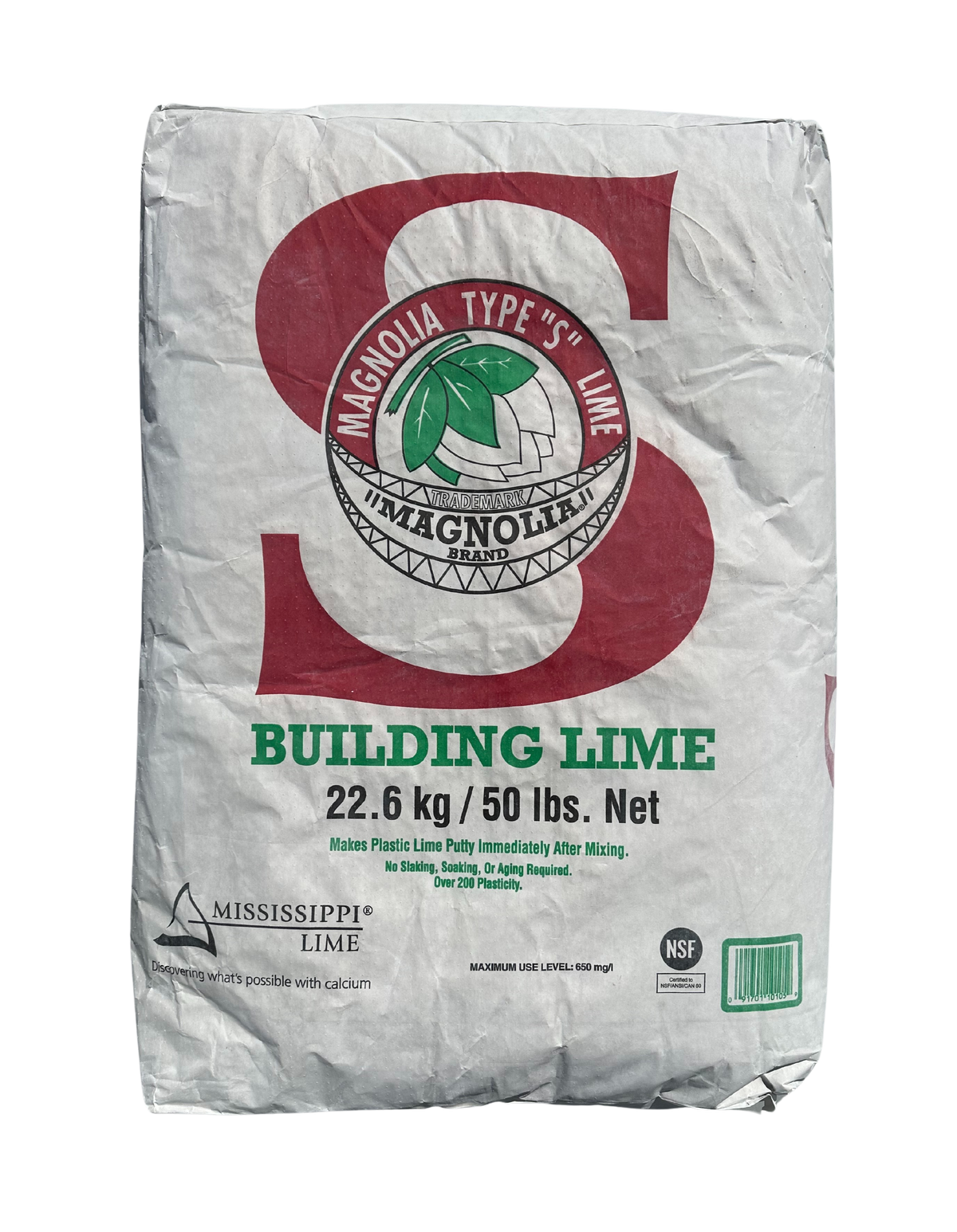 Type S - Hydrated Lime — Atlas Preservation