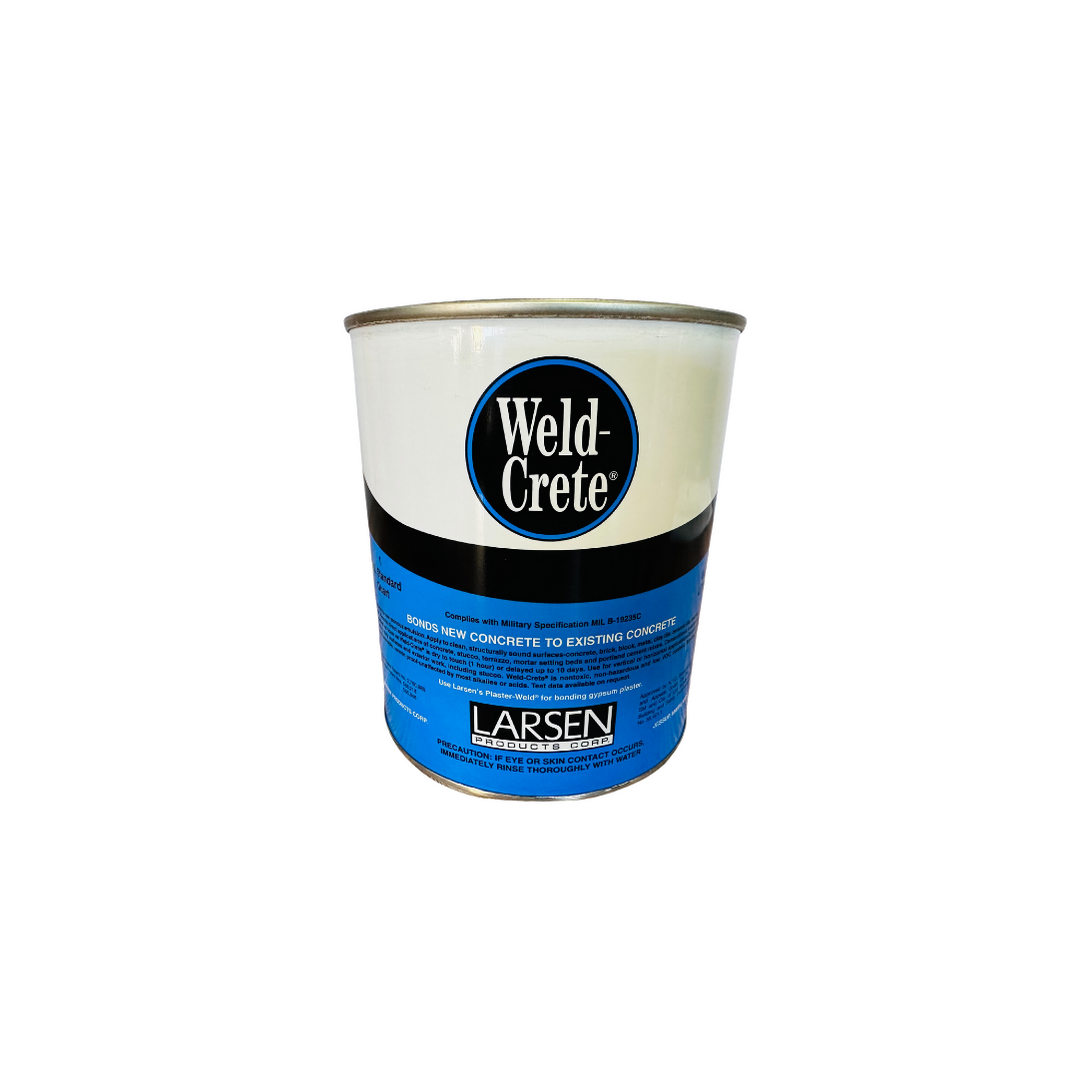 Weld-Crete - Bonds new concrete, stucco, tile setting beds and terrazz ...