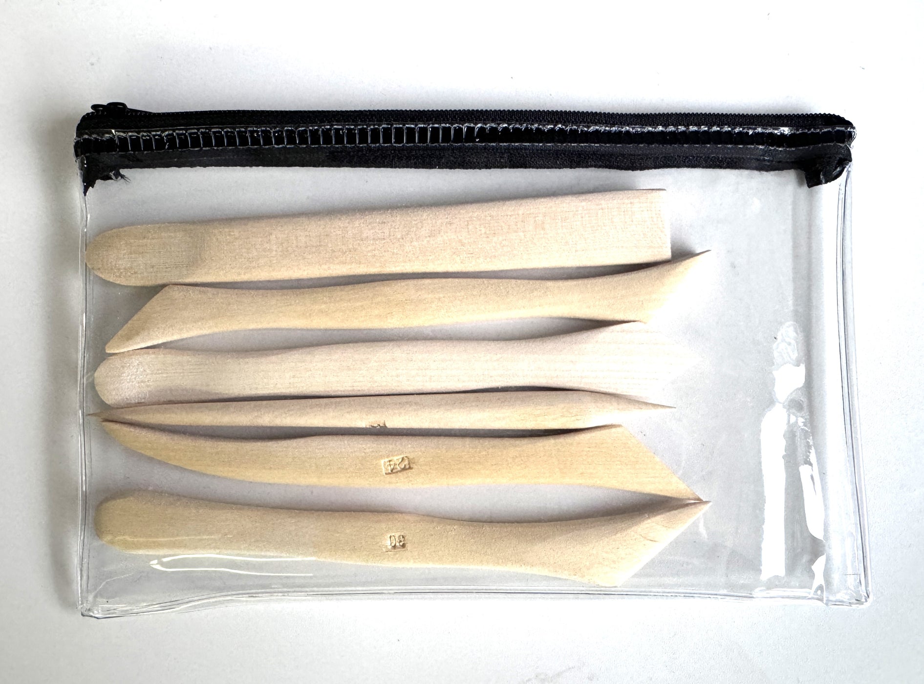 6-Piece Wooden Mini-Tool Set w/ Bag — Atlas Preservation