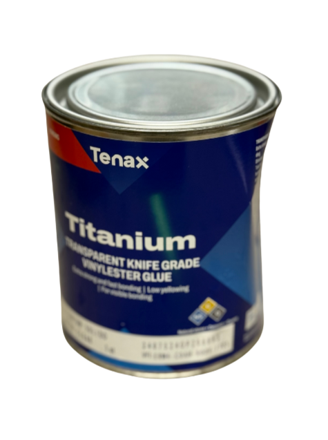 DENTED - Titanium - Extra Clear Knife Grade Glue - 2lb Quart — Atlas ...