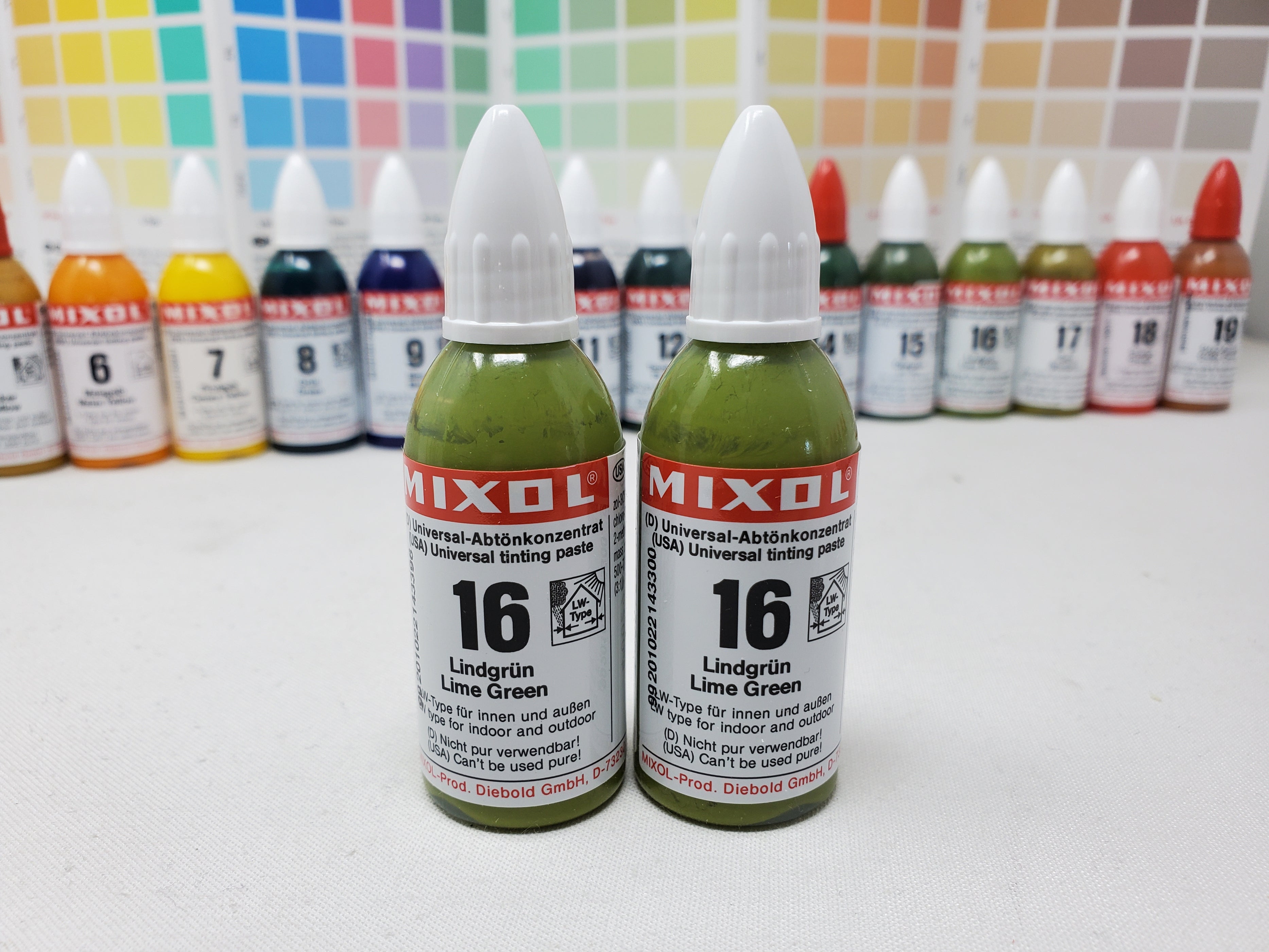 Mixol: A Multipurpose Tinted Base & Universal Colorant — Atlas Preservation