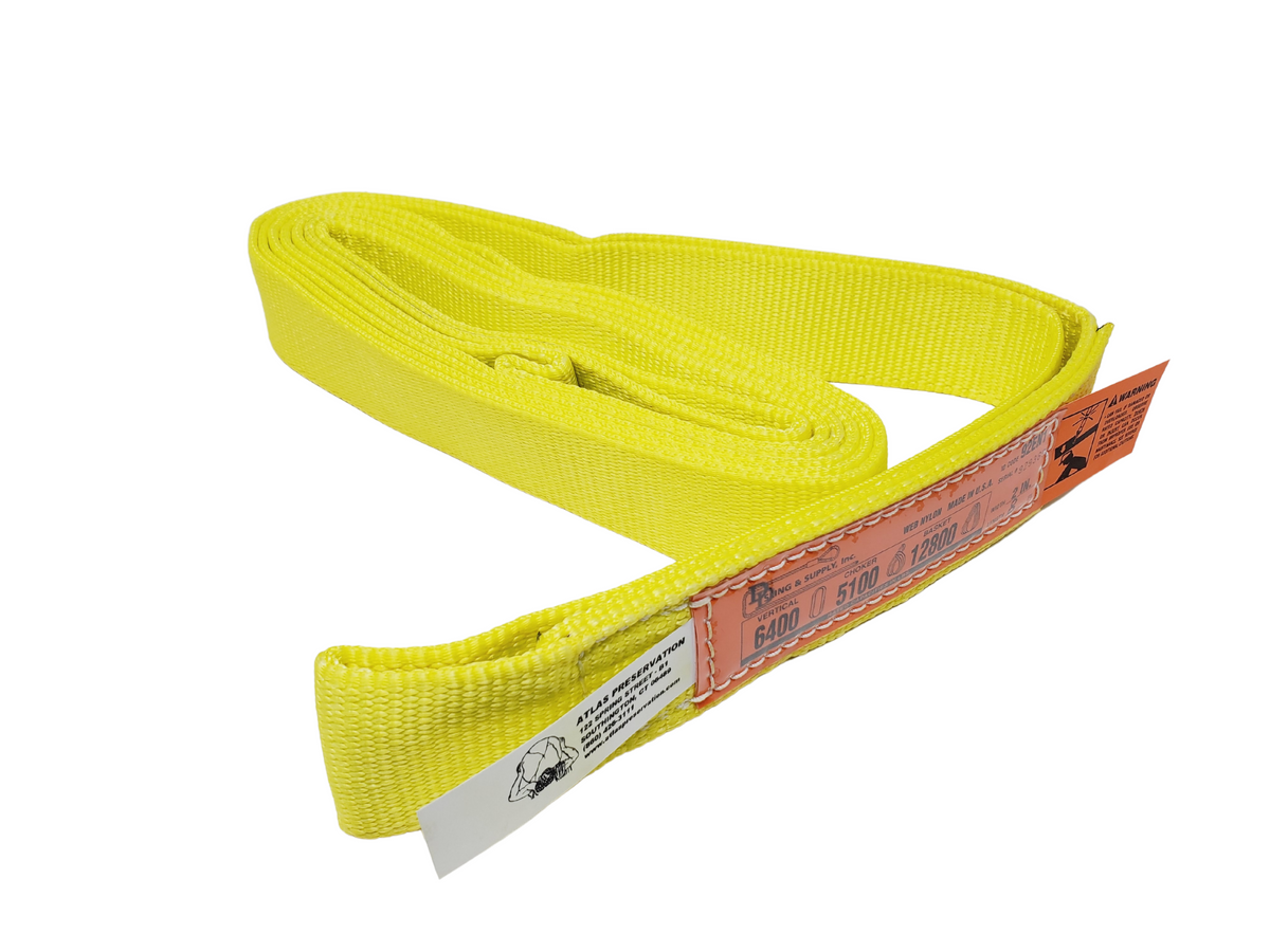 Professional Lifting Straps - 2" Wide, Endless — Atlas Preservation