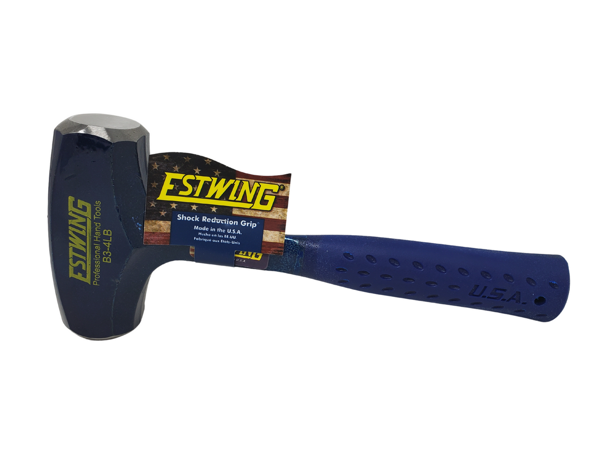 4LB Solid Steel Drilling Hammer — Atlas Preservation