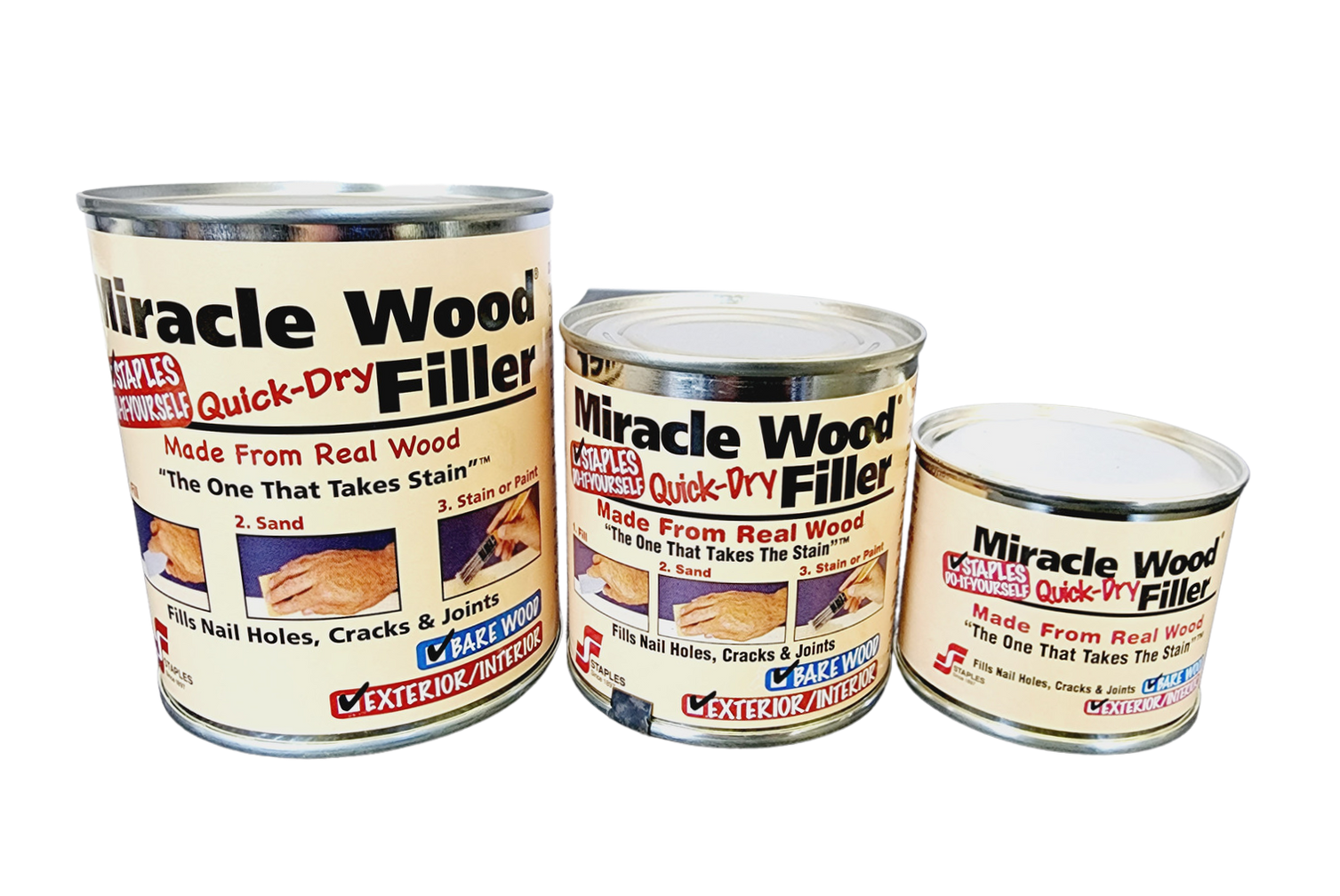 Miracle Wood® Quick-Dry Filler — Atlas Preservation