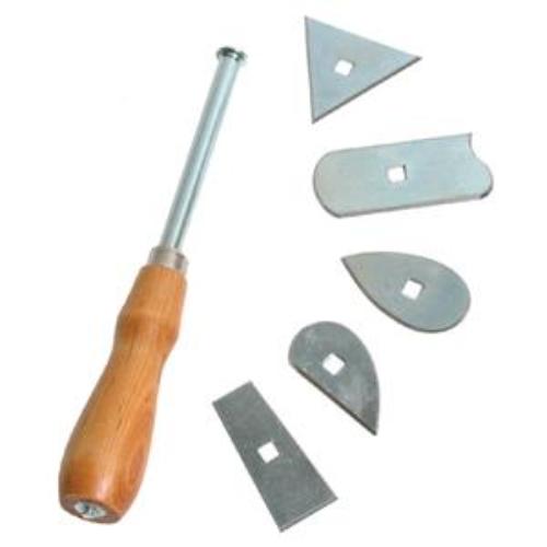Molding Scraper Set with 7 Blades — Atlas Preservation