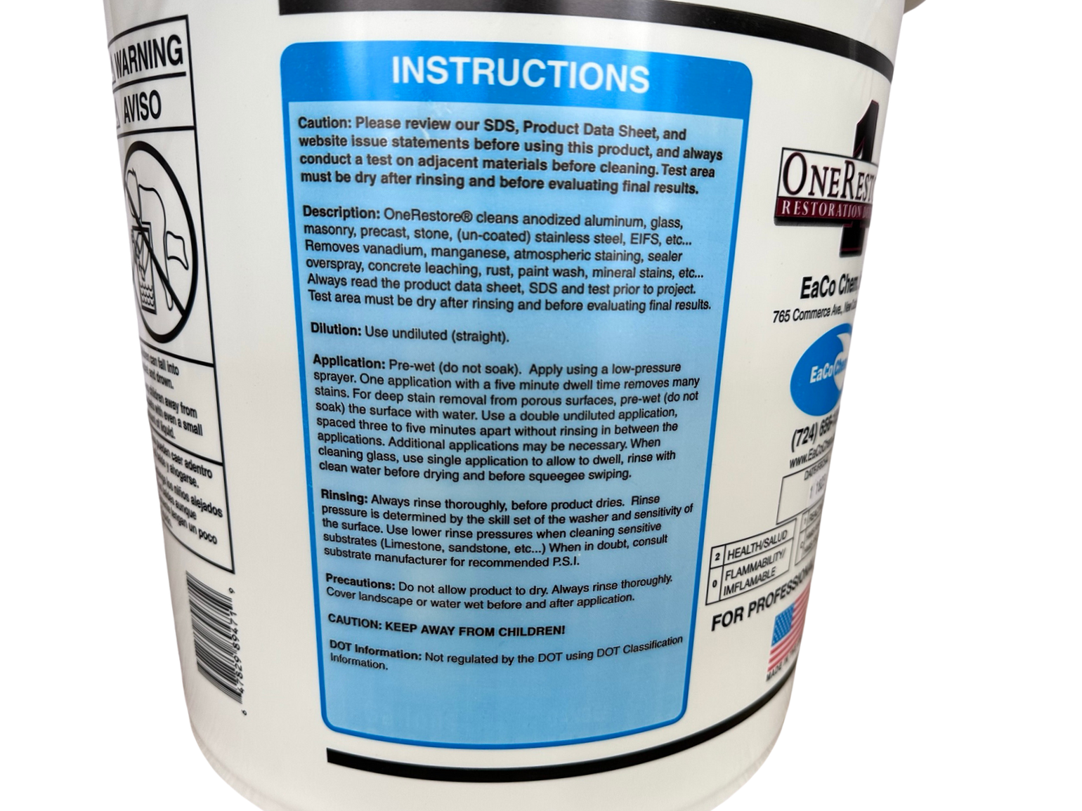 OneRestore - Remove Deep Staining from Limestone, Unpolished Marble, C ...