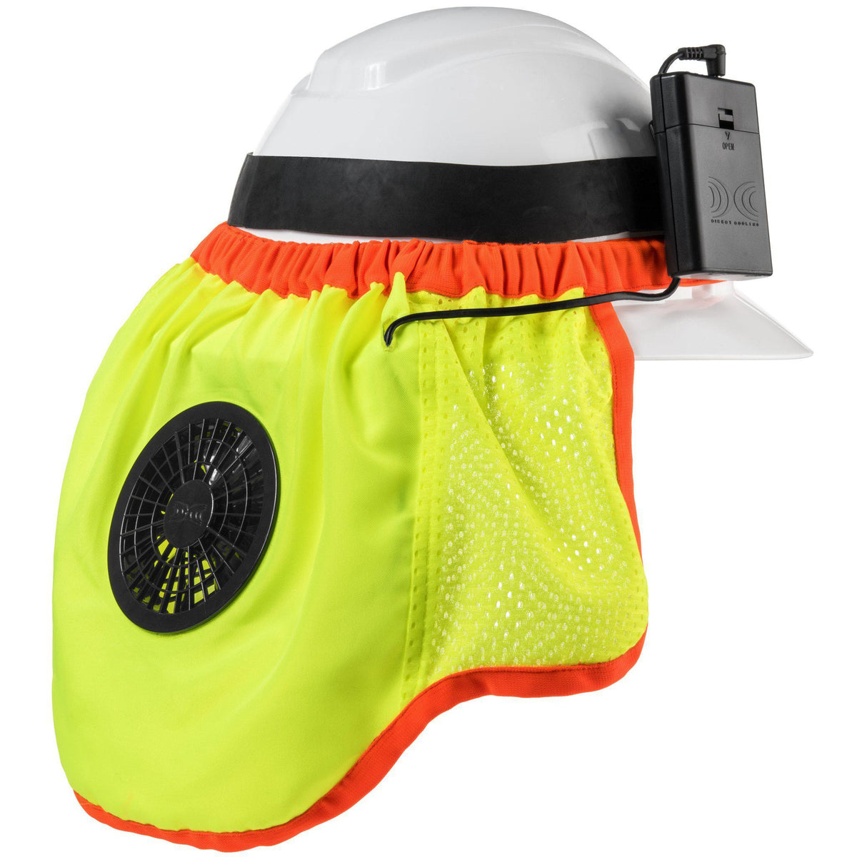 High Visibility Helmet Fan Attachment - Full Brim — Atlas Preservation