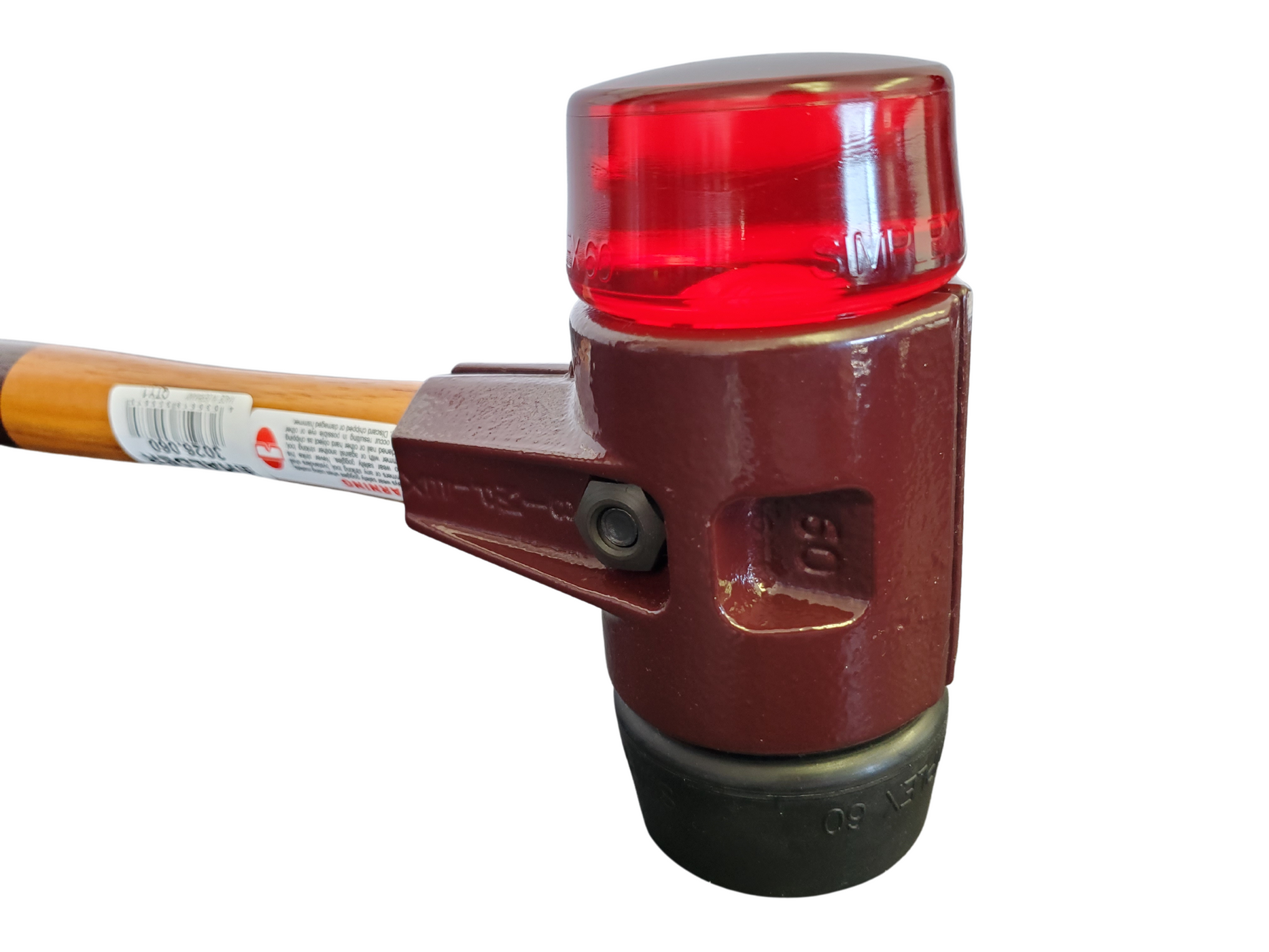 Simplex Mallet w/ Cast Iron Housing - Composite Rubber and Plastic Fac ...