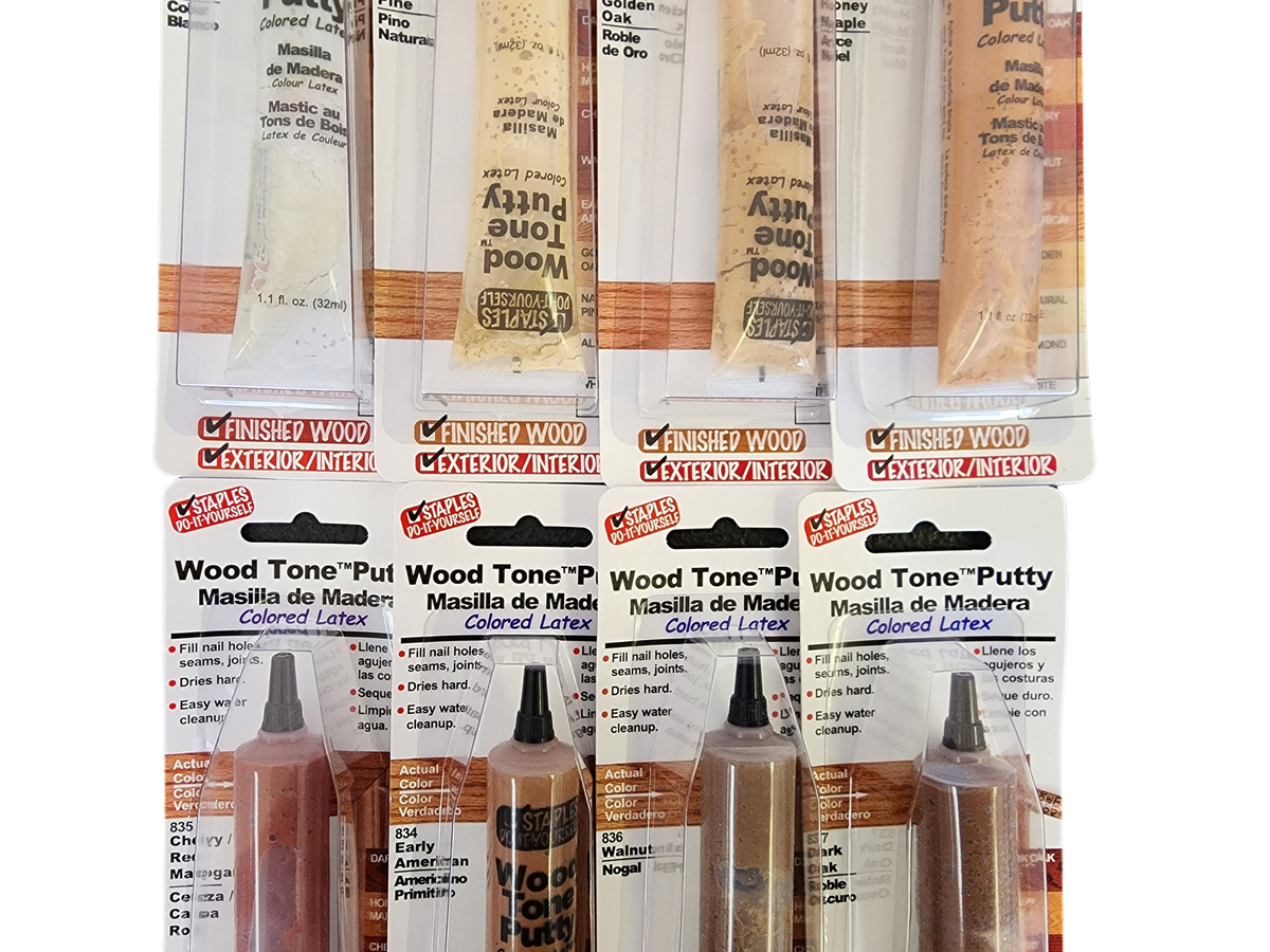 Wood Tone Putty — Atlas Preservation