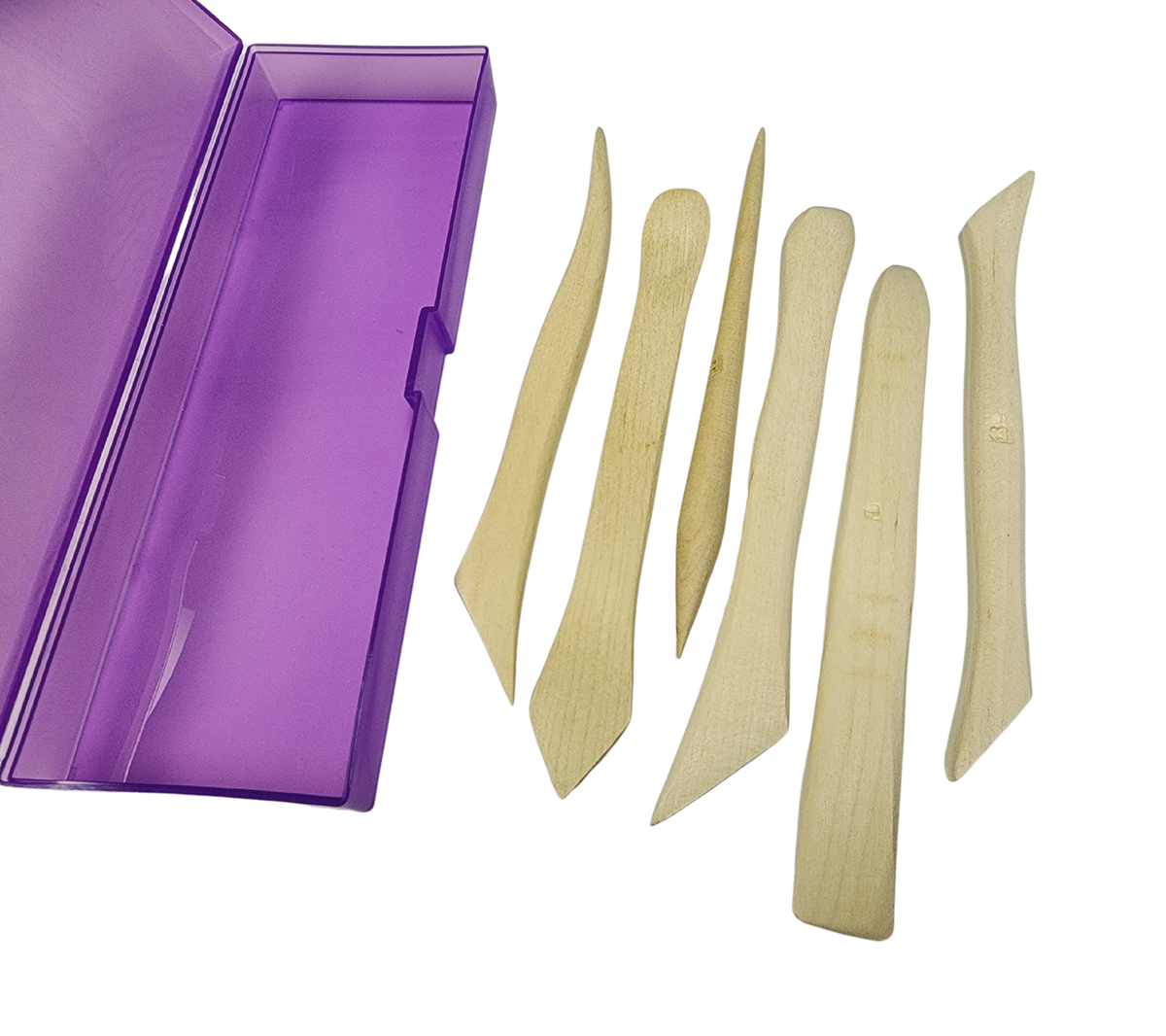 6-Piece Wooden Mini-Tool Set w/ Box — Atlas Preservation